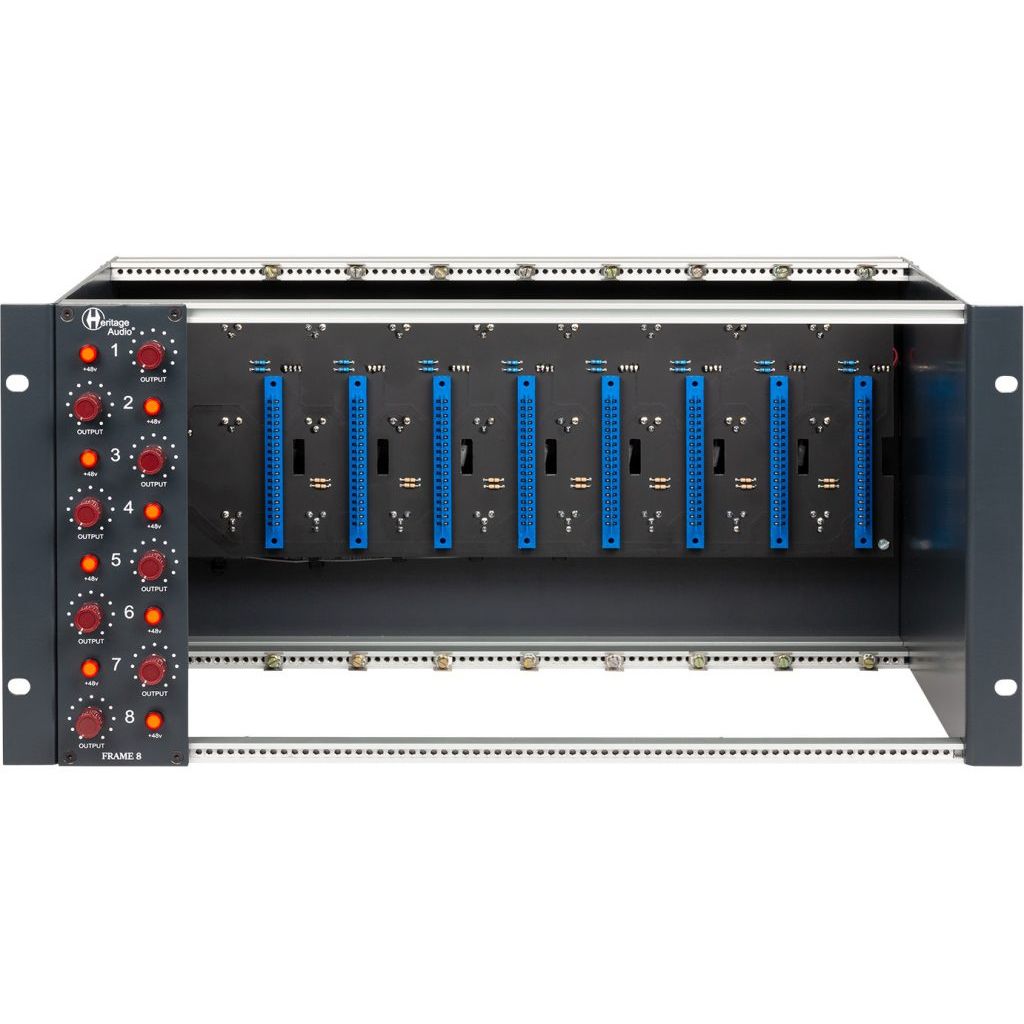 Heritage Audio Frame for 8 80 Series Modules incl PSU – ASAP EUROPE ...